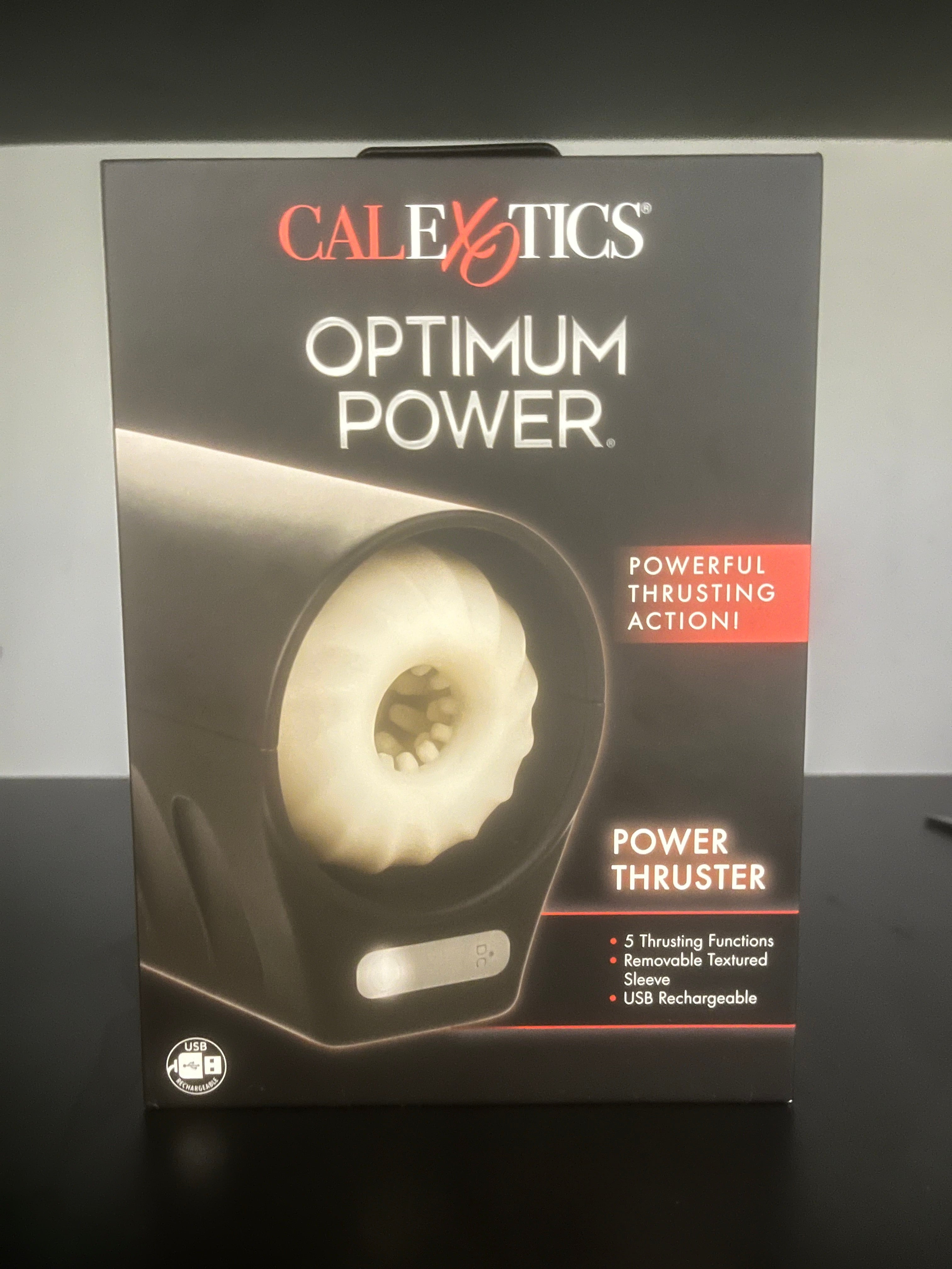 CalExotics Optimum Power Thruster Auto Stroker – The Love Nest