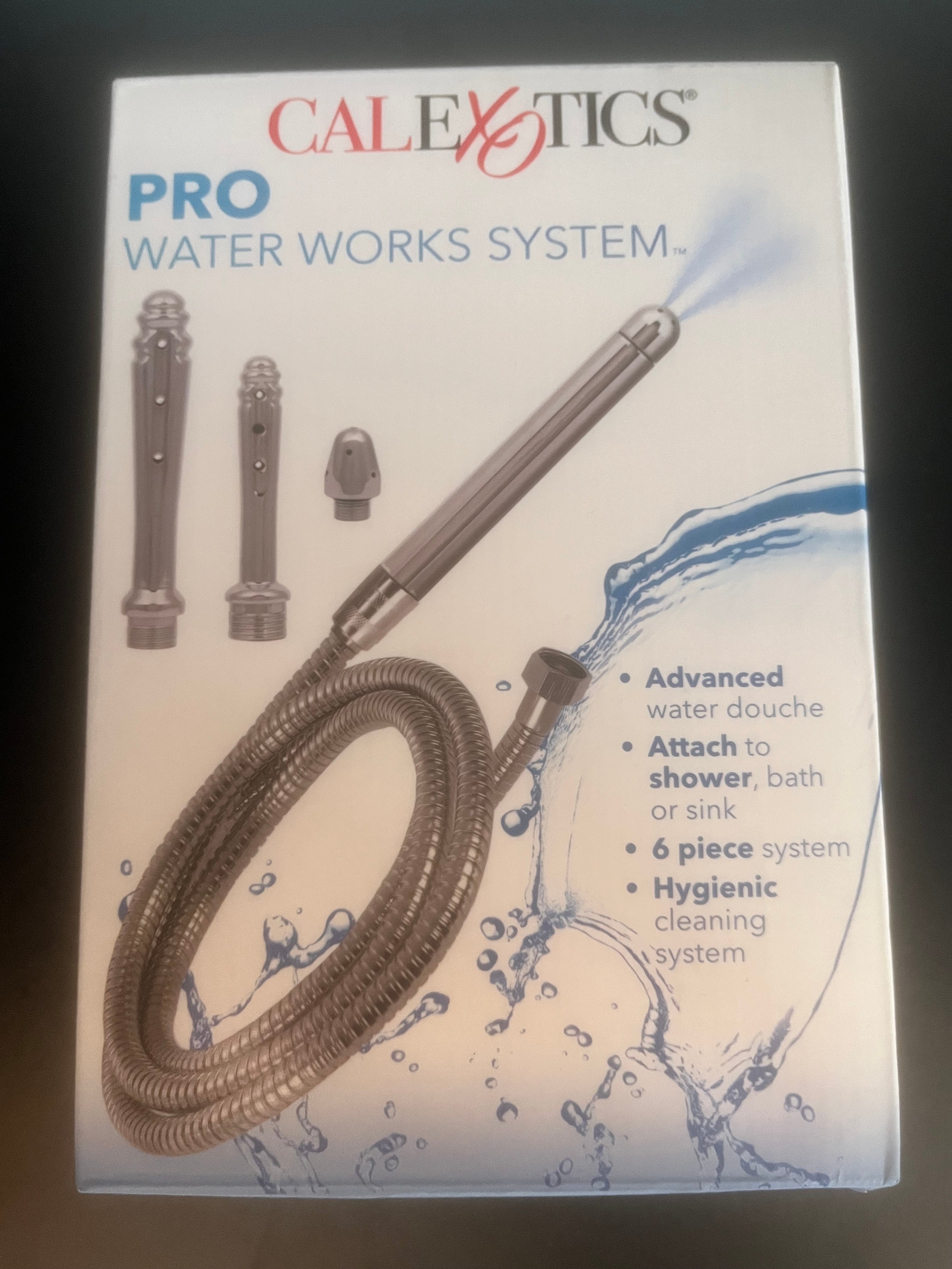 CalExotics Pro Water Works Douche System – The Love Nest
