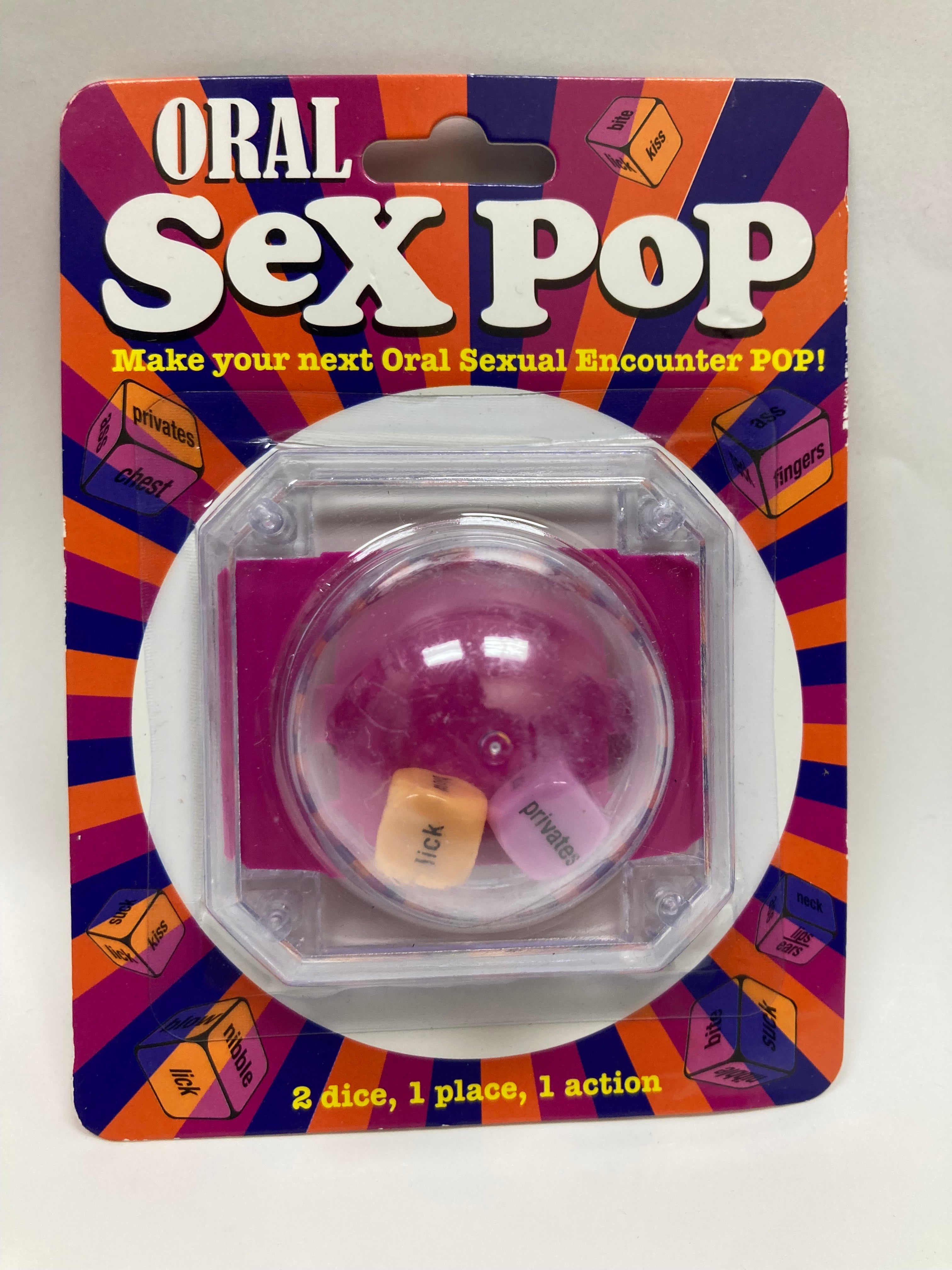 Oral Sex Pop Dice Game – The Love Nest
